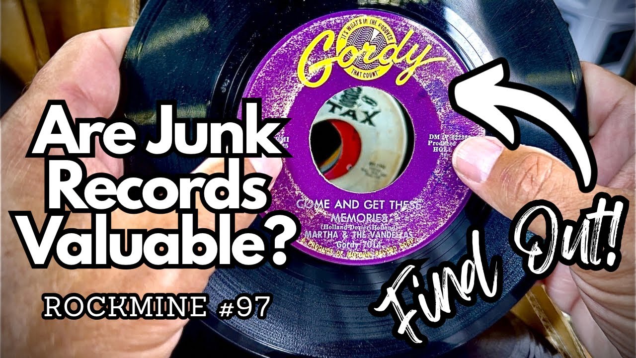 Are Junk 45 Records Valuable? 45 rpm vinyl - saved from the Trash heap ...