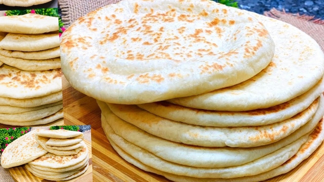 ময়দা দিয়ে তুলতুলে নরম ফুলকো নান রুটির সহজ রেসিপি !Easy Naan roti ...