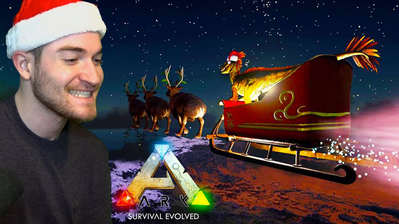 Raptor Claus Presents & Adorable Chibis in Ark Primal Fear! - YouTube
