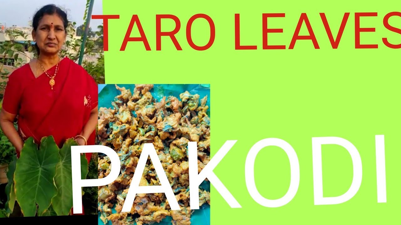 ## TARO LEAVES PAKODI ## - YouTube