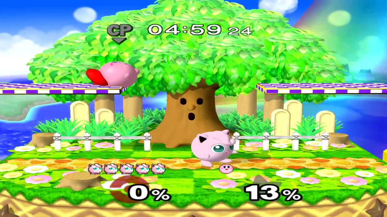Super Smash Bros Melee (GCN) Classic - Jigglypuff - YouTube