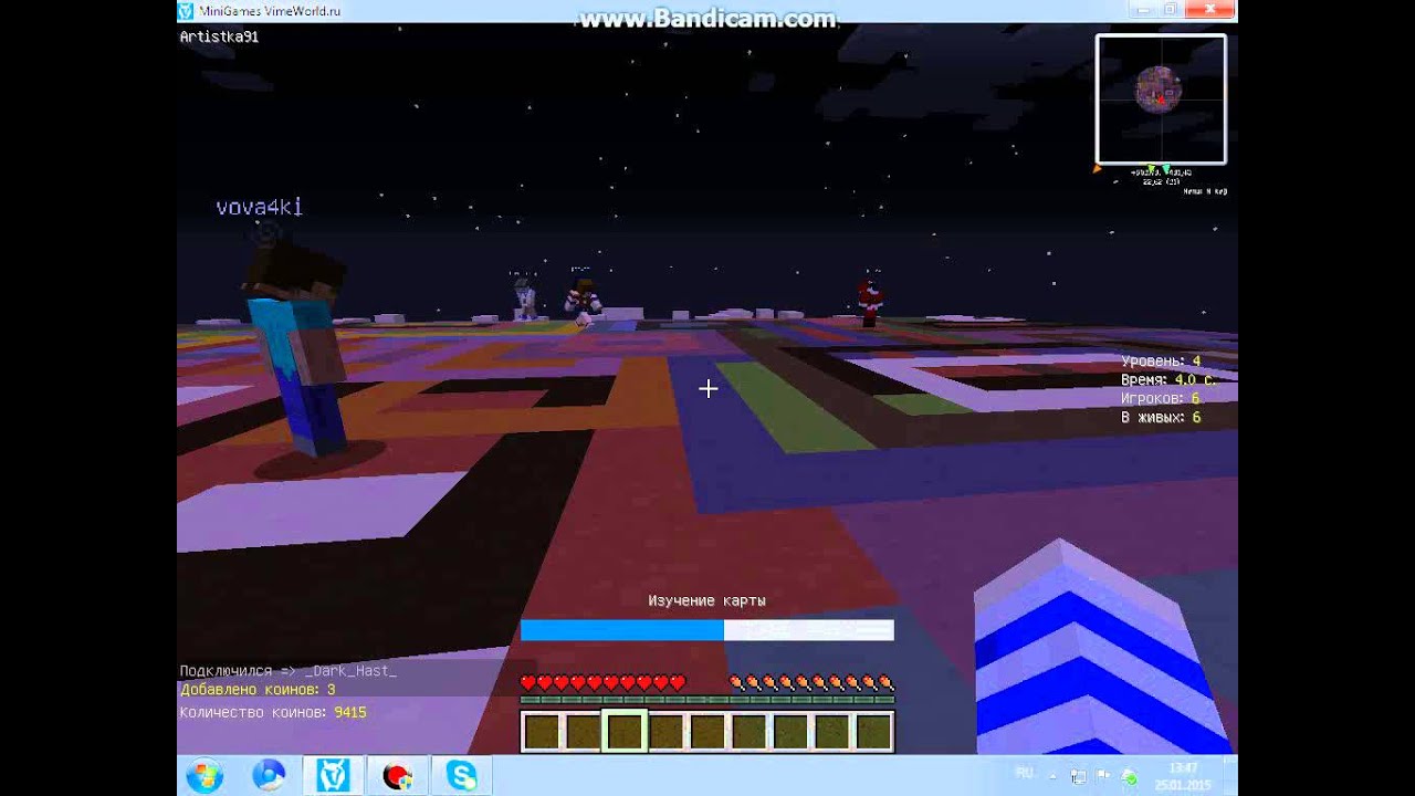 VimeWorld - MiniGames - BlockParty - YouTube