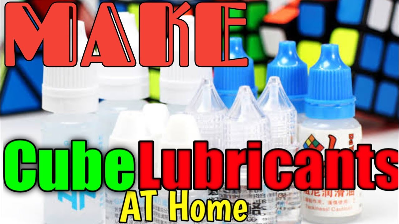 How to make Rubik's Cube lube at home |Professionally| - YouTube