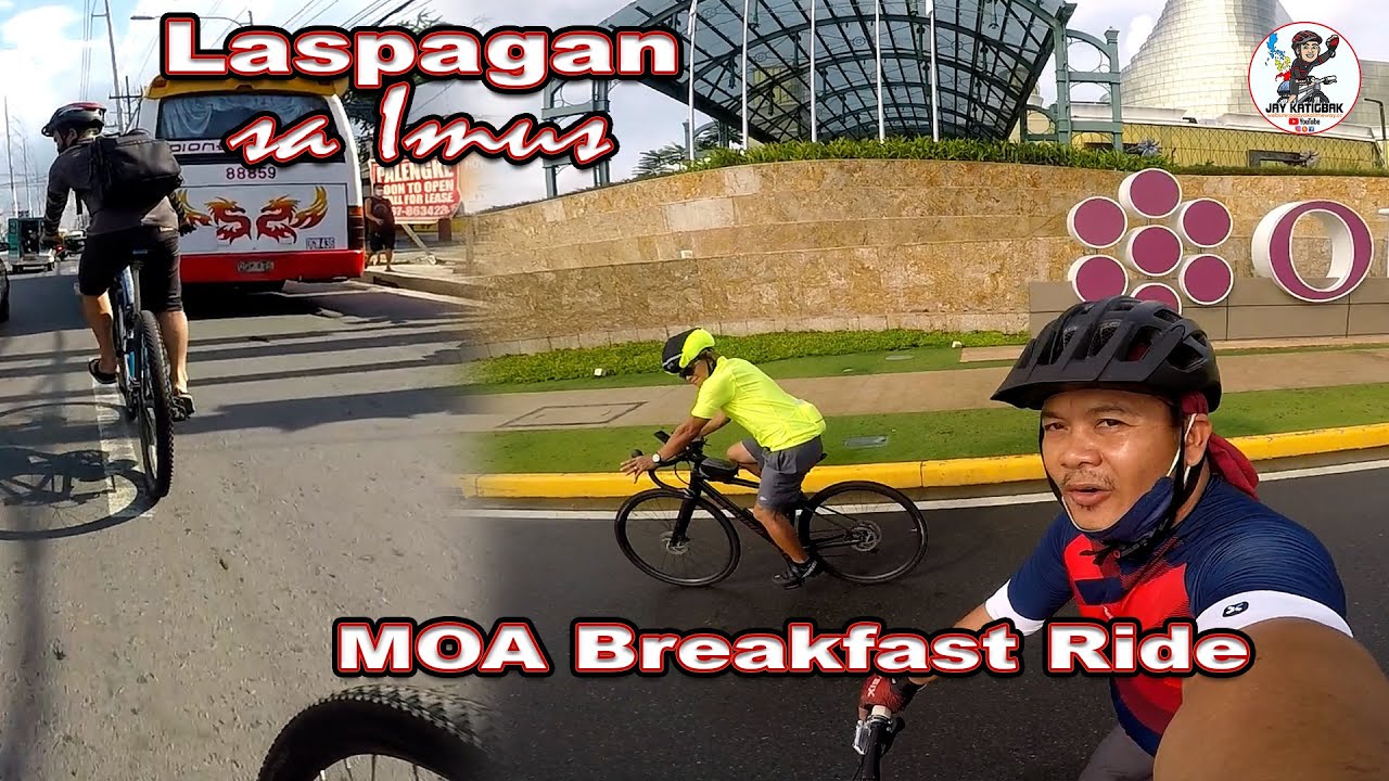 1st Laspagan sa Imus I MOA Breakfast Ride - YouTube