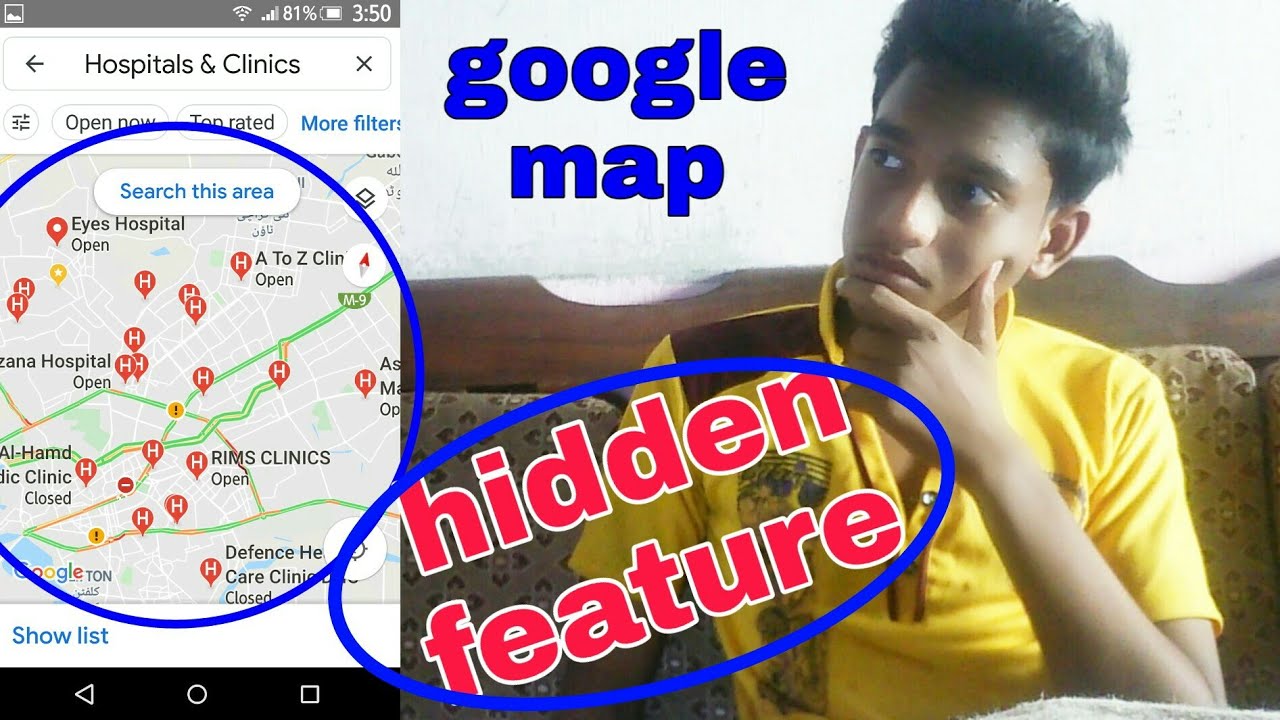 Google map hidden feature | google map | google map feature - YouTube