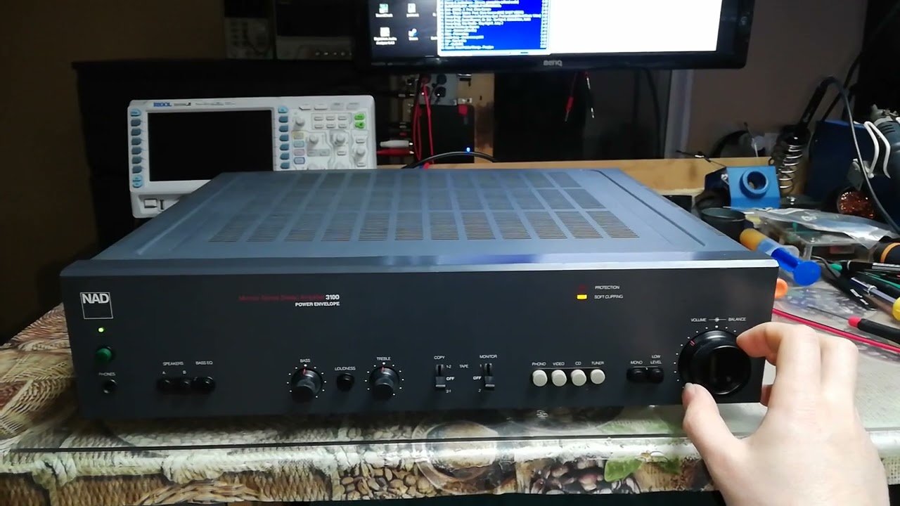 NAD 3100 Po naprawie - YouTube