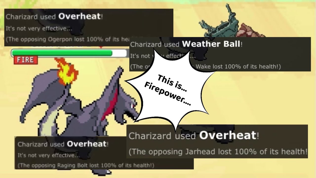 Specs Solar Power Charizard is a ONE TAP BUTTON - YouTube