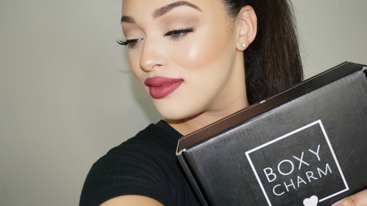 June Boxycharm Unboxing and Try-On - YouTube