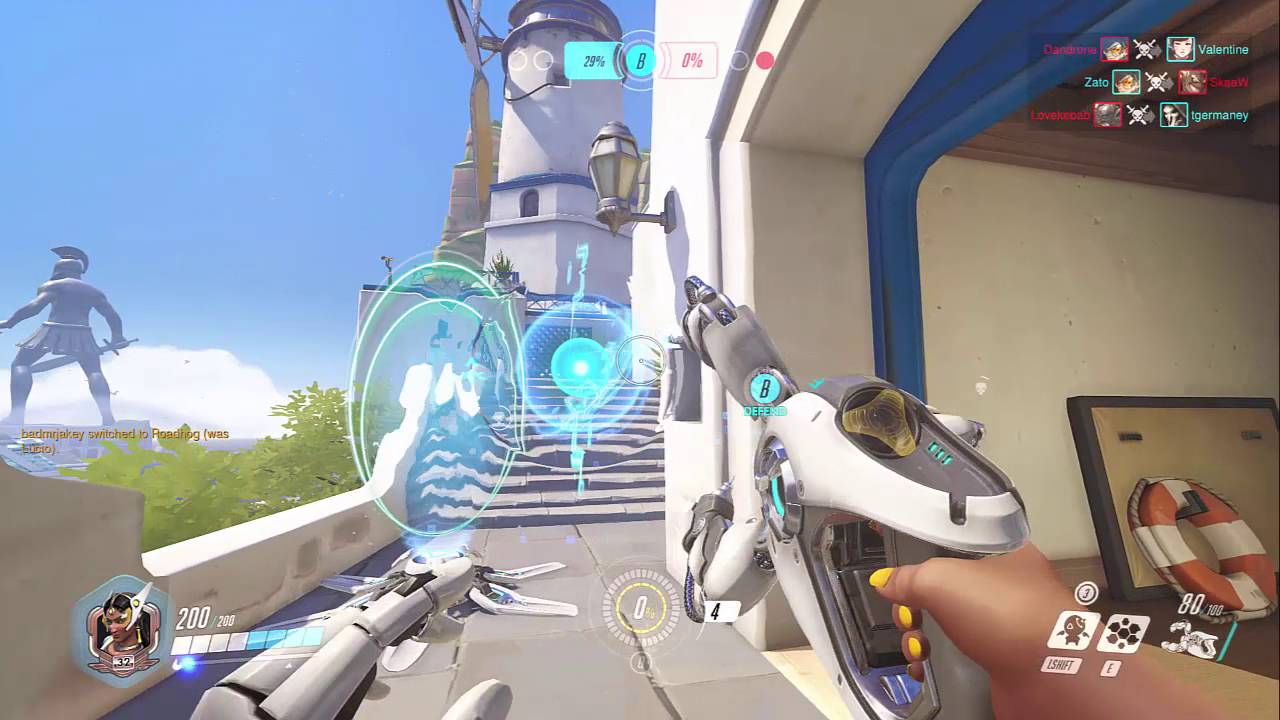 Overwatch Symmetra Teleporter trolling complilation - YouTube