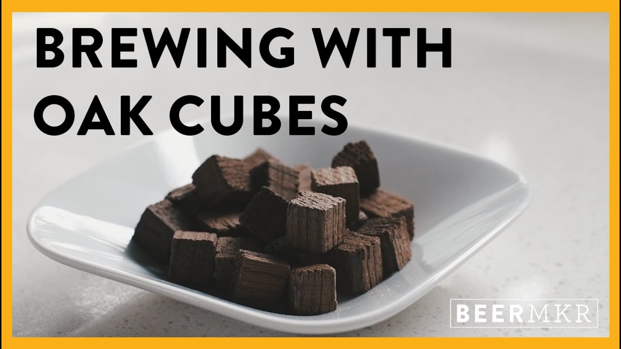 Brewing with Oak cubes - YouTube