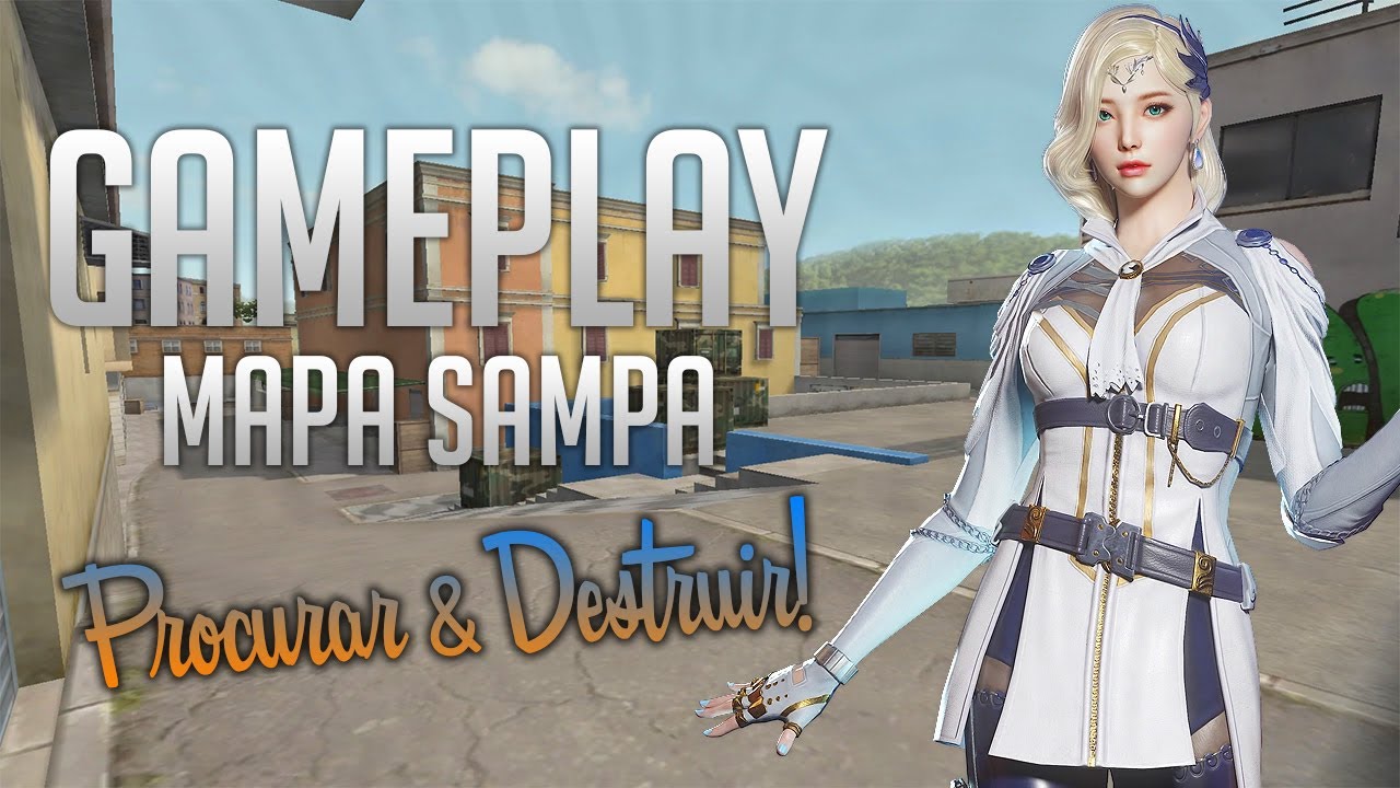 CROSSFIRE AL - GAMEPLAY MAPA SAMPA - MODO PROCURAR E DESTRUIR! - YouTube
