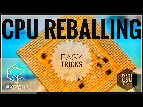 cpu reballing easy tricks / How to cpu reball / cpu reball kese kare ...