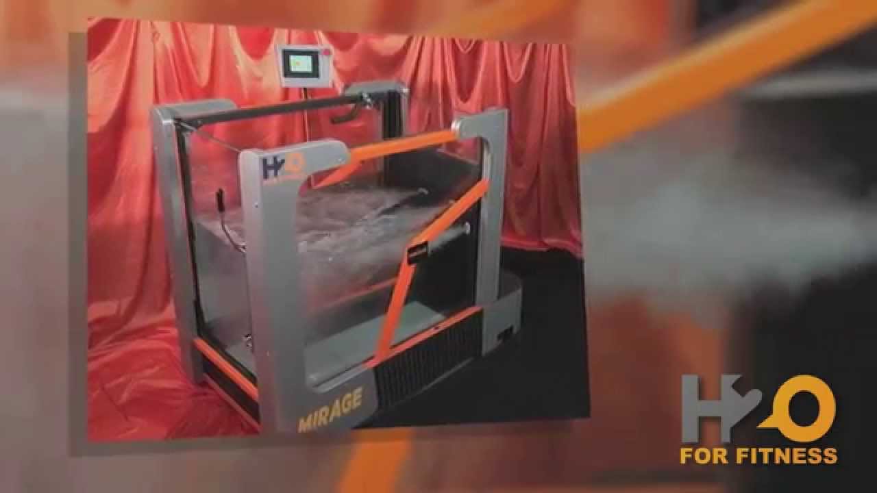The Mirage - Human Underwater Treadmill - H2O for Fitness - YouTube