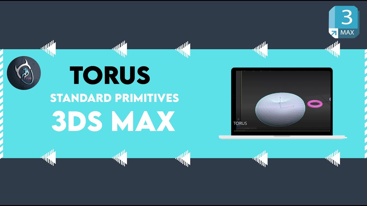 3ds max standard primitives "TORUS" - YouTube