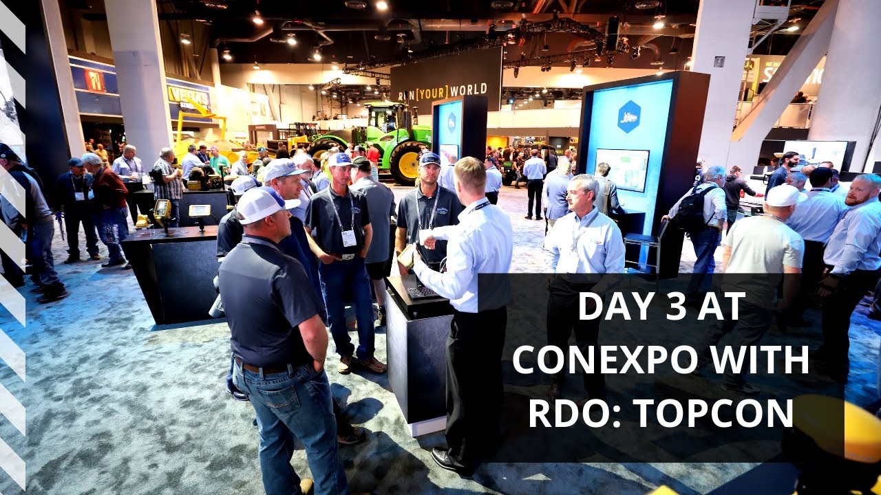 What Happened at CONEXPO: Day 3, Topcon with RDO - YouTube