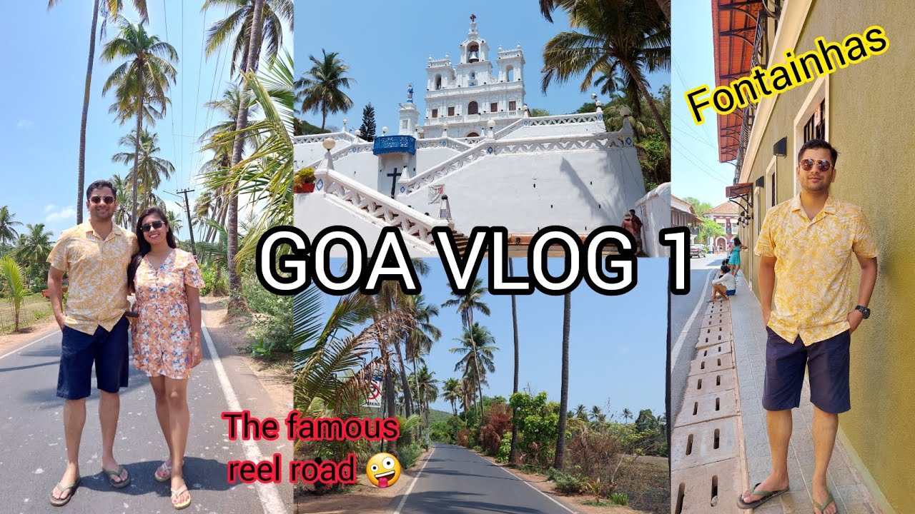 GOA VLOG । Part 1 । Exploring Goa in scooty । Assamese Couple Vlog ...