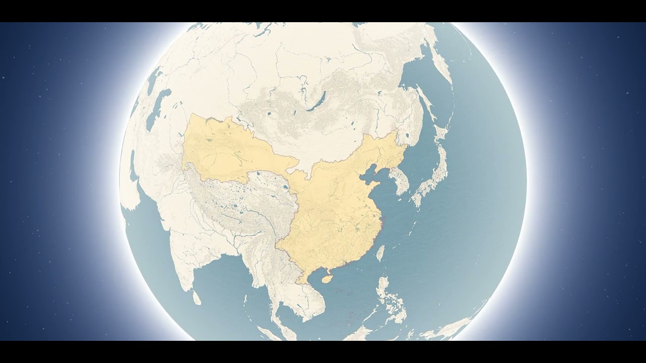 The process of territorial changes in the Tang Dynasty from 618-690 AD ...