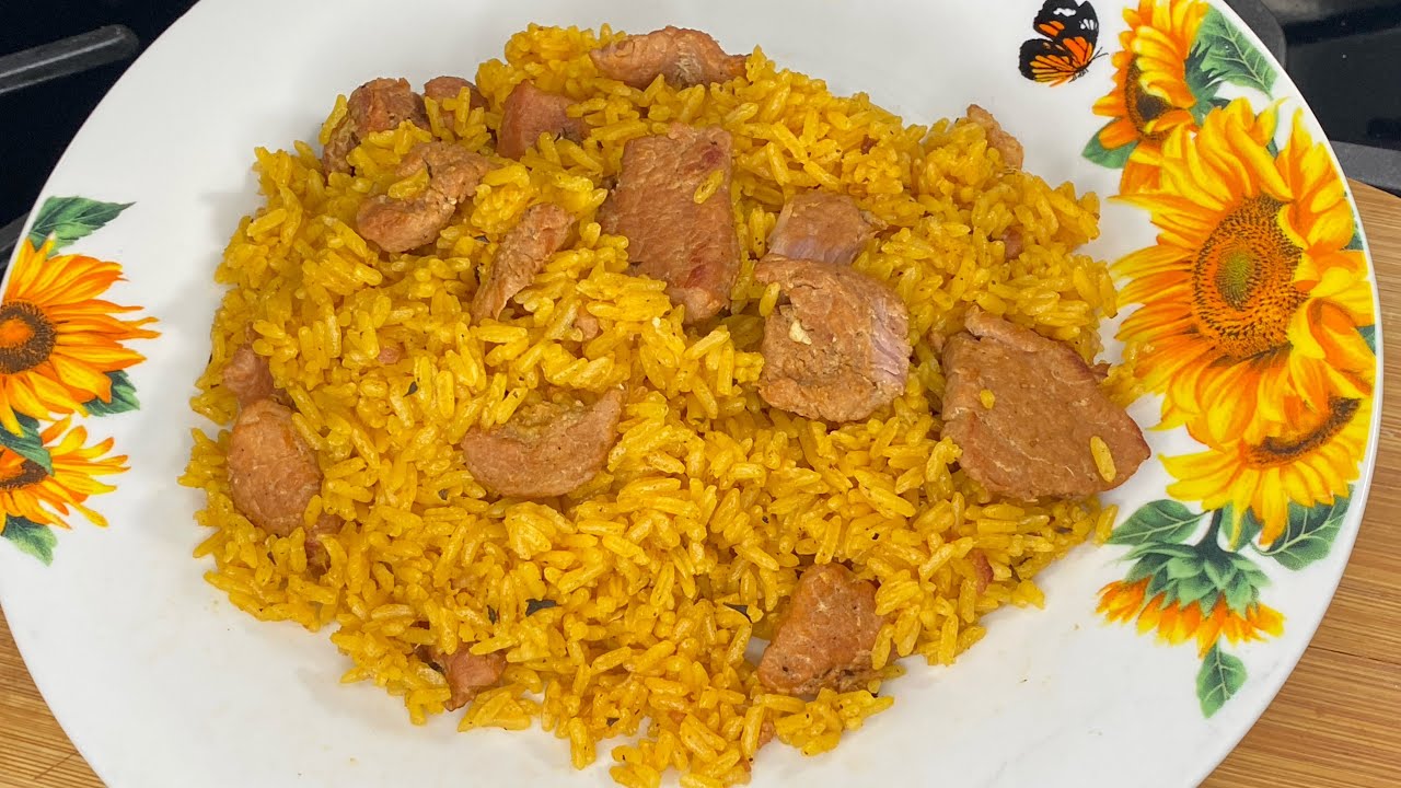 Locrio de Carne Salada!! ( al estilo dominicano) - YouTube