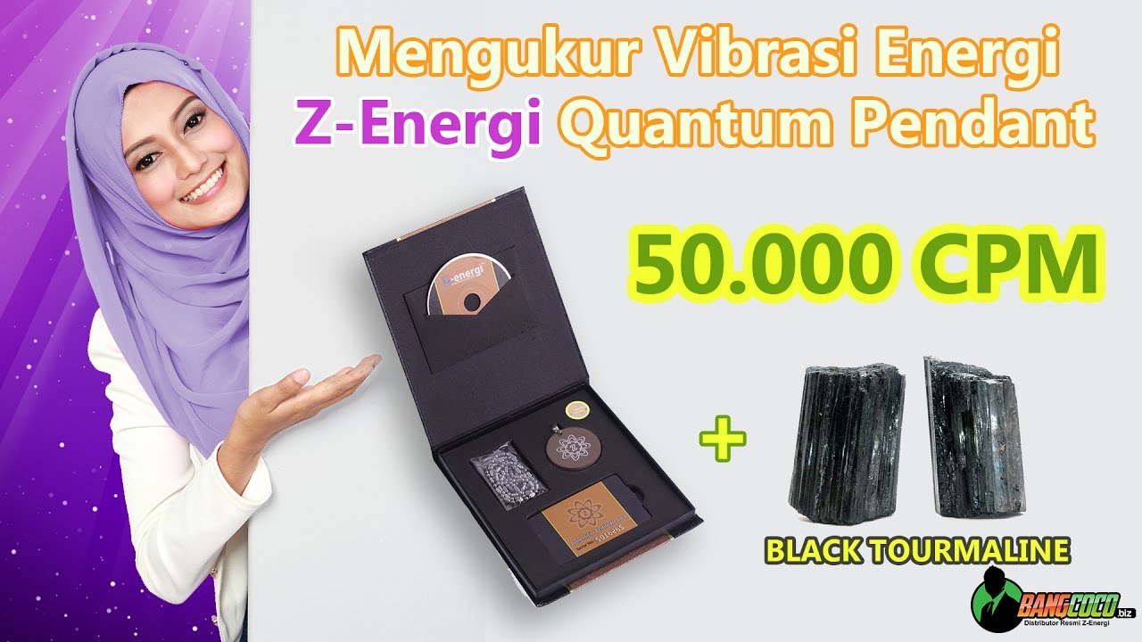 Mengukur Getaran Energi Kalung Kesehatan Z Energi Quantum Pendant 50. ...