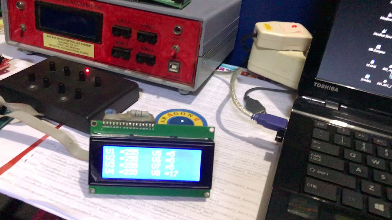 uC ATM32 Prinsip Scada 2 - YouTube