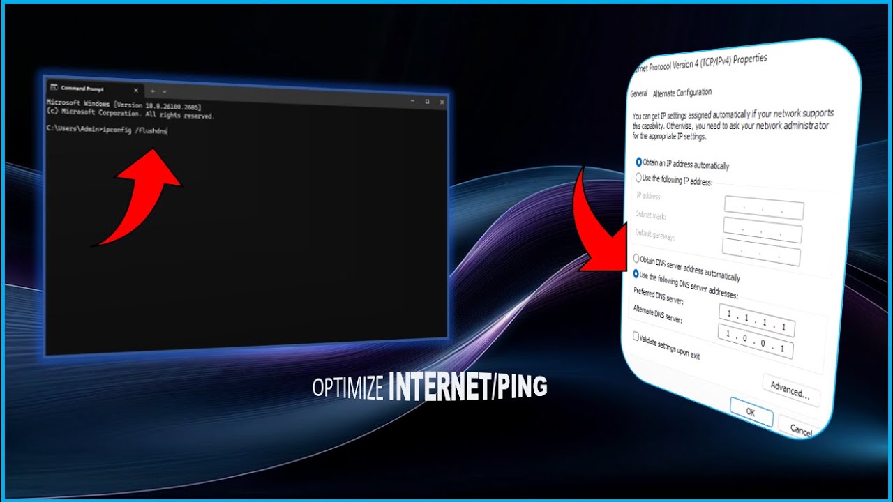 How To Optimize Internet And Ping (2 WAYS METHODS) - YouTube