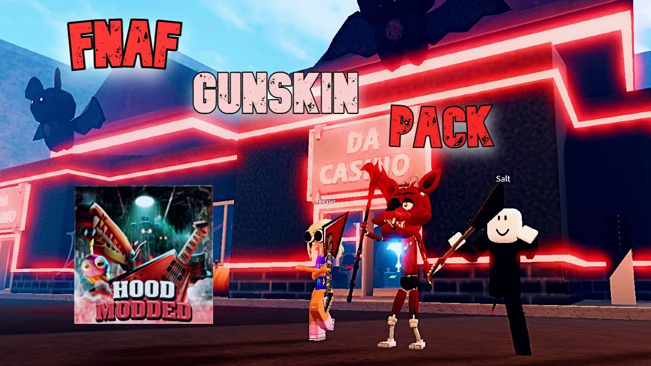 New Five Nights At Freddy's Hood Modded Pack!! - YouTube