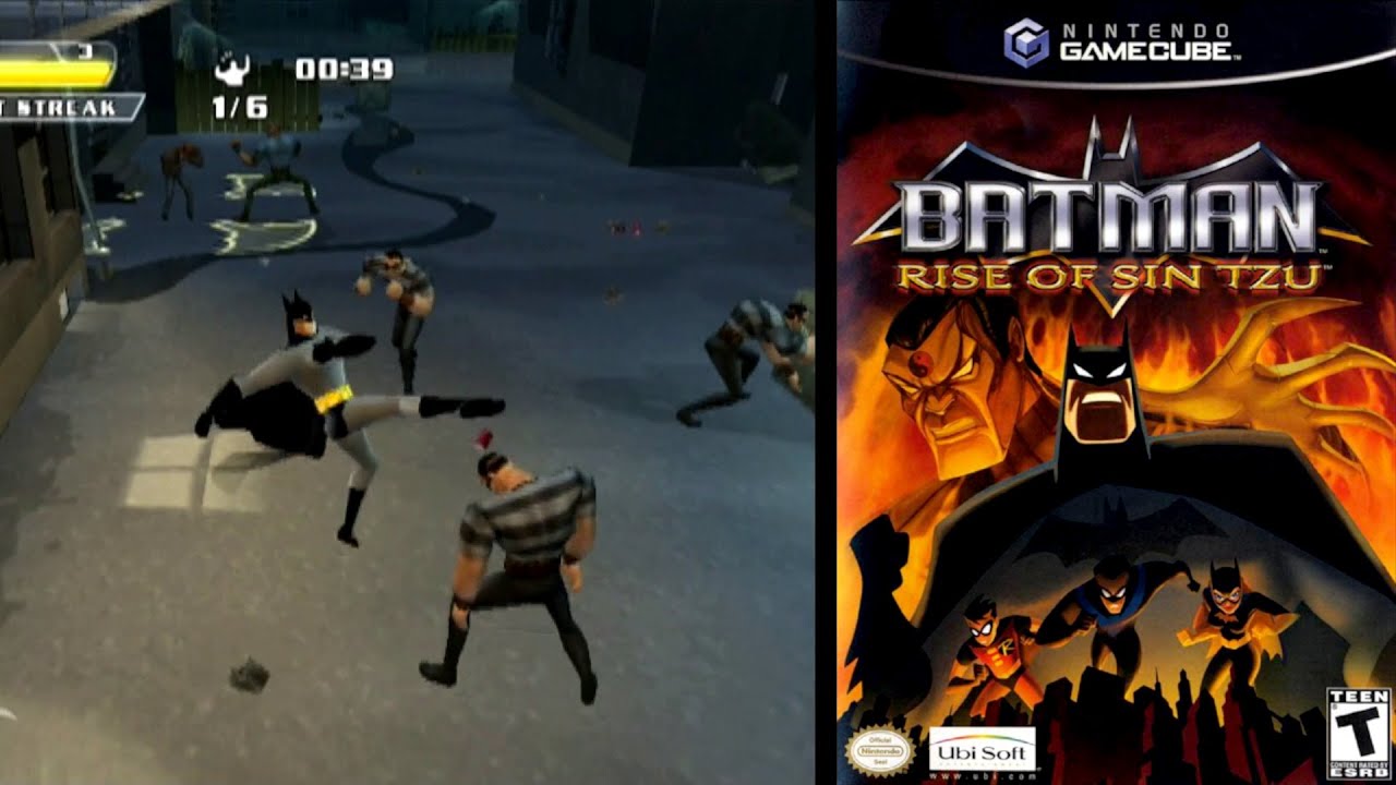 Batman: Rise of Sin Tzu ... (GameCube) Gameplay - YouTube