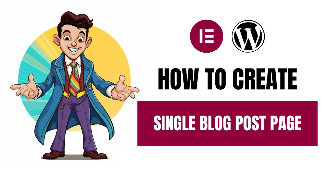 Mastering Elementor Single Blog Post Page Design - Blog Website Part 2 ...