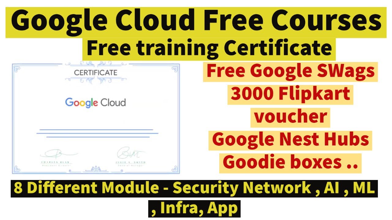 Google Cloud 2021 |Free course ,certificate| Devjam | Free google cloud Swag| Network security ...