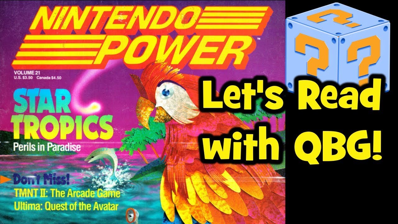 Nintendo Power Magazine Nostalgia- February 1991 Issue Read-Along ...