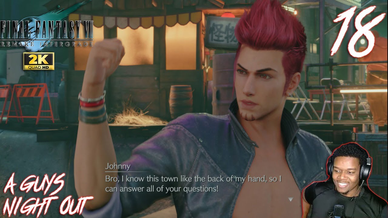 Final Fantasy 7 REMAKE - (LETS PLAY) #18 - TEAMING UP WITH JOHNNY - YouTube