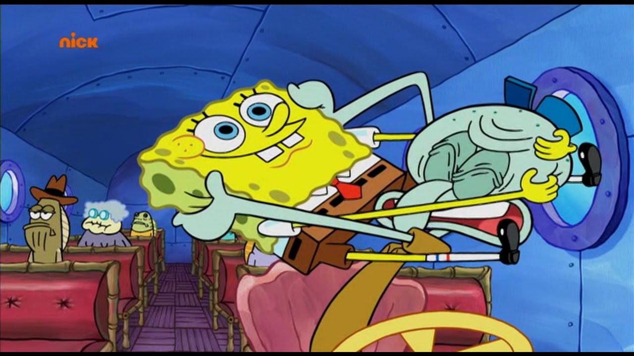 SpongeBob Squid's on a Bus - Clip - YouTube
