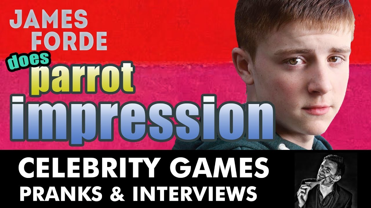 Funny Eastenders Actor Interview - James Forde Parrot Impression ...