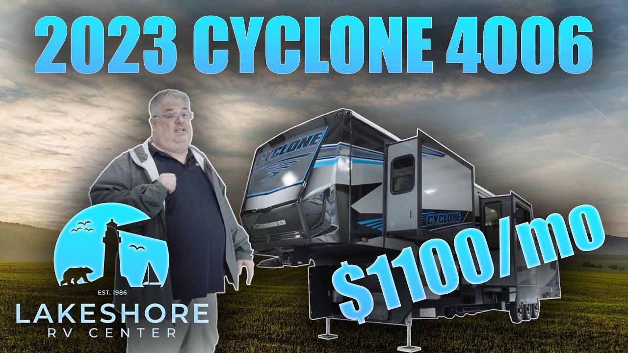 2023 Heartland Cyclone 4006 - Lakeshore RV - YouTube