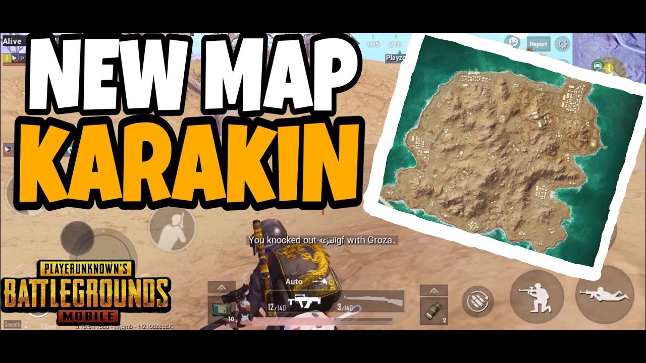 NEW UPCOMING MAP KARAKIN | PUBG MOBILE | O.17.0 - YouTube
