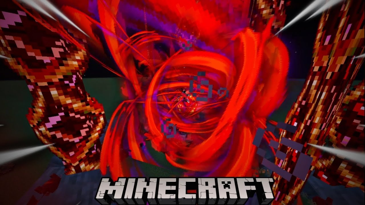 The Destruction of the World || Abyssal Sword Minecraft Bedrock - YouTube