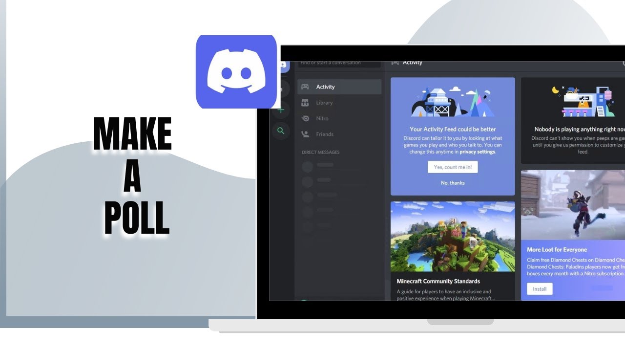 HOW TO MAKE A POOL IN DISCORD - YouTube