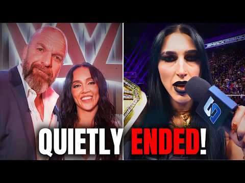 WWE Quietly ENDED Rhea Ripley’s Title Reign (And Didn’t Say It On TV)