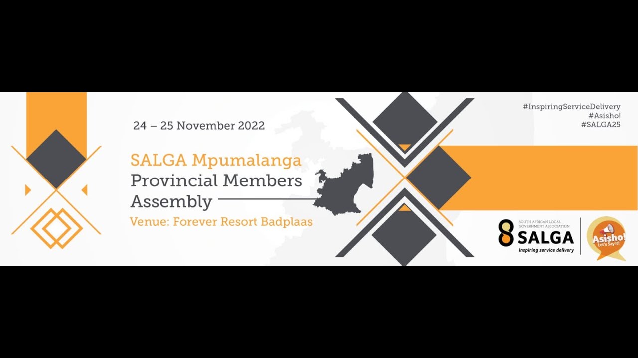 SALGA Mpumalanga PMA 2022 Day 1 - YouTube