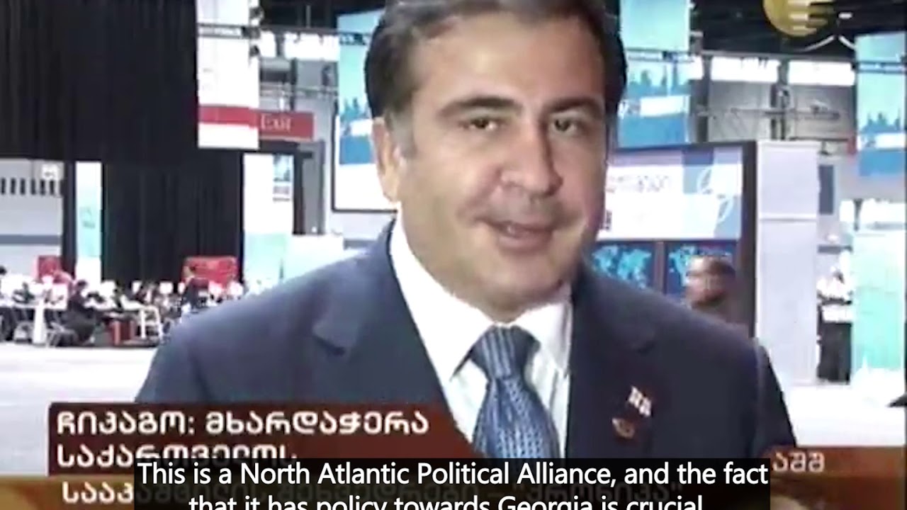 Anna Asatiani Chicago NATO Summit, interviews with the Presidents of ...