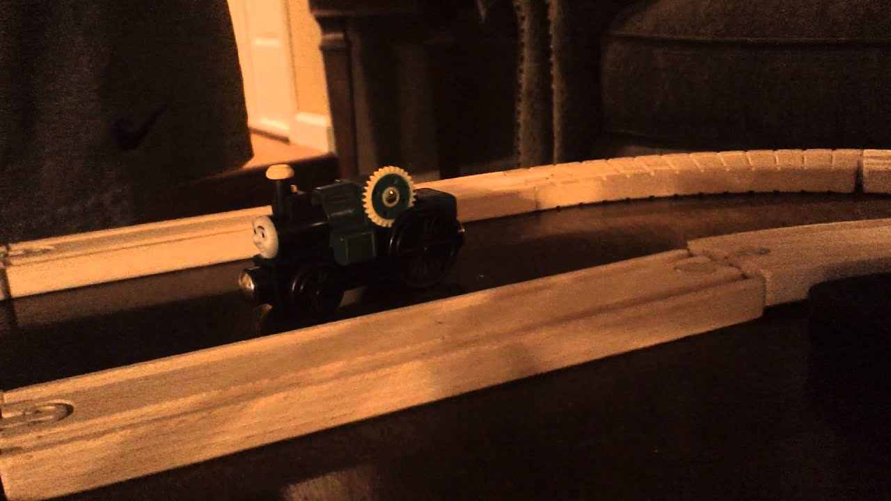 The History of Wooden Railway Trevor the Traction Engine - YouTube