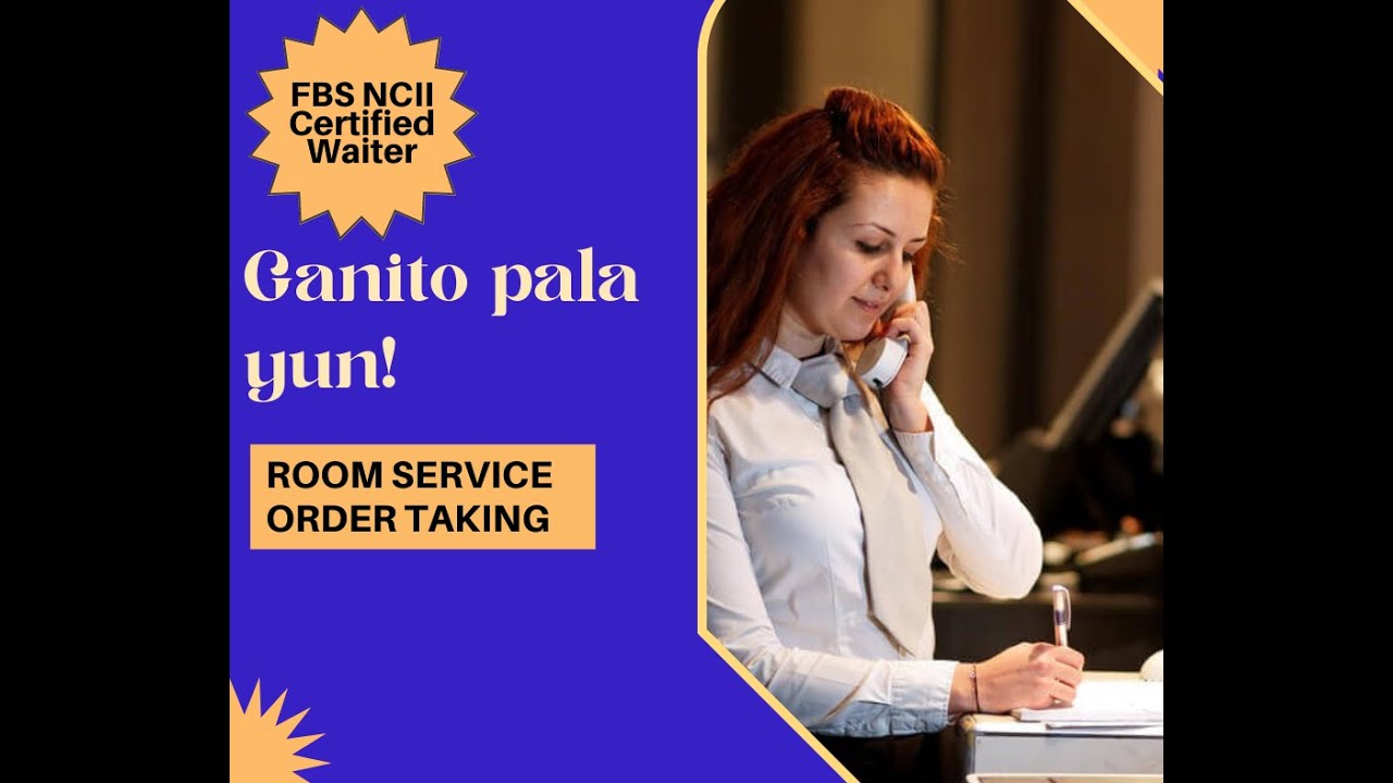 ROOM SERVICE ORDER TAKING - YouTube