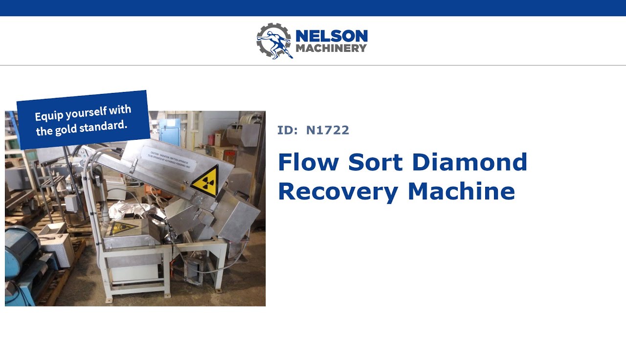 Flow Sort Diamond Recovery Machine - Inspection - YouTube