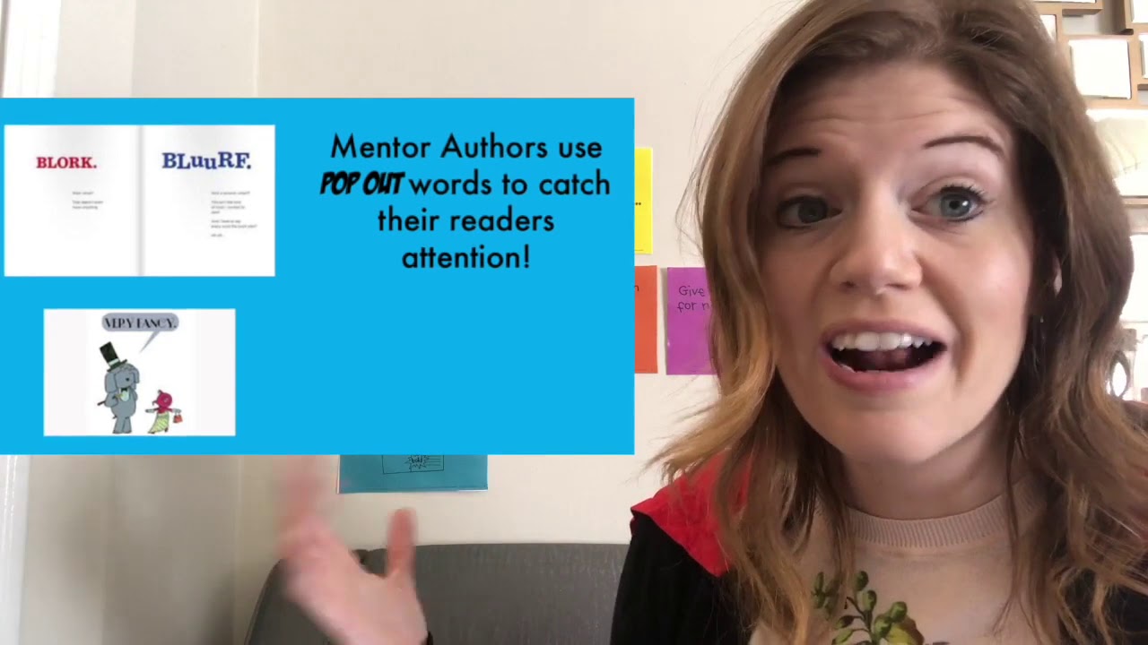 Realistic Fiction-Lesson #11-Series Writers Use Pop Out Words to Excite ...