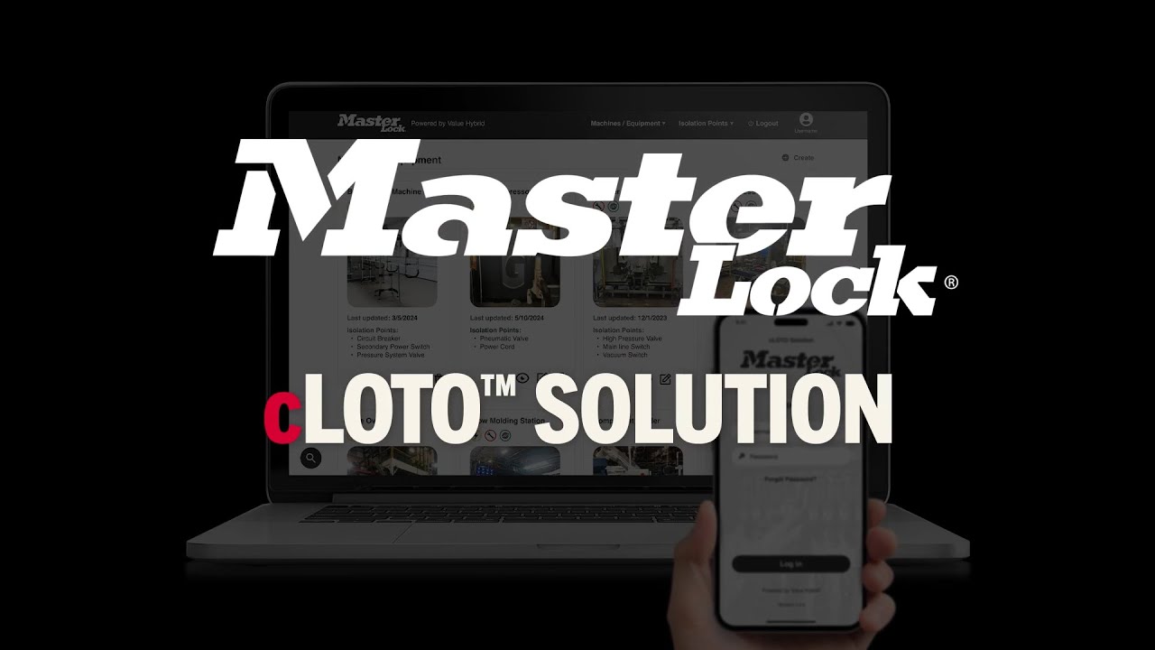 Master Lock Connected cLOTO Solution | Digitize your LOTO Program - YouTube