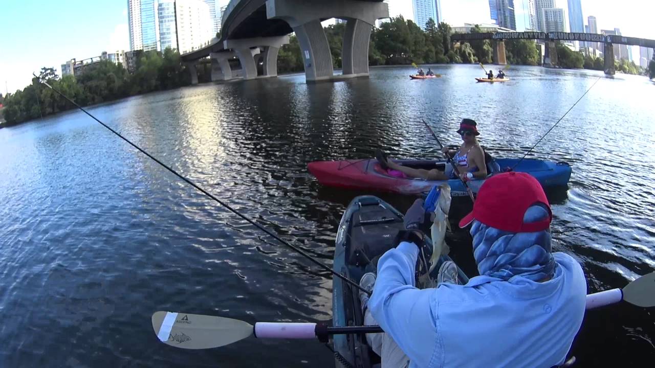 2016 10 17 Ladybird Lake Fishing Austin - YouTube