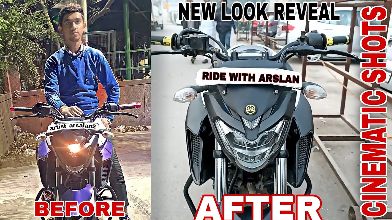 Before & After Modification 🏍️ Cinematic shots #ridewitharslan # ...