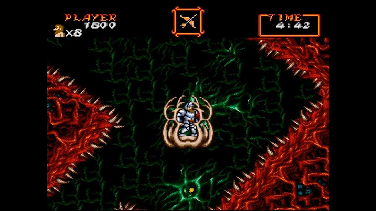 SNES Super Ghouls 'n Ghosts (HD Mode 7) - YouTube