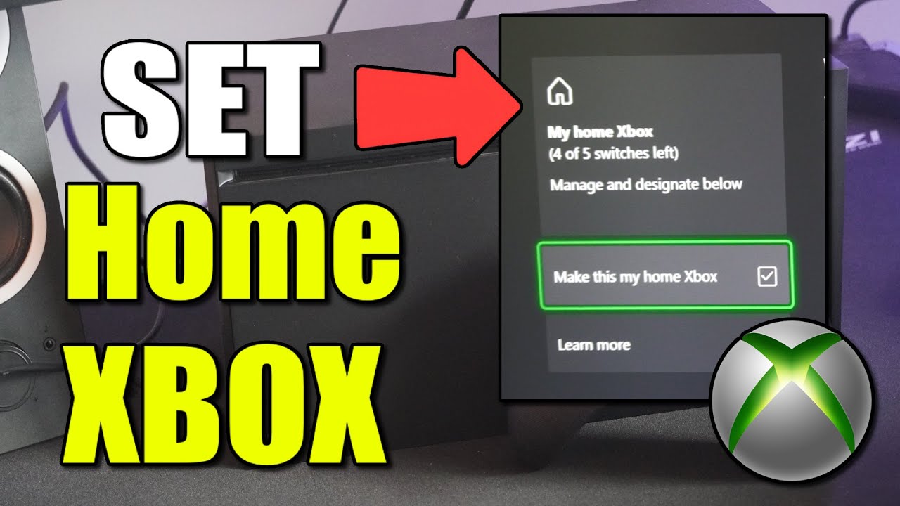 How to Set Xbox as HOME Console to Share Games & Gamepass (Best Method ...