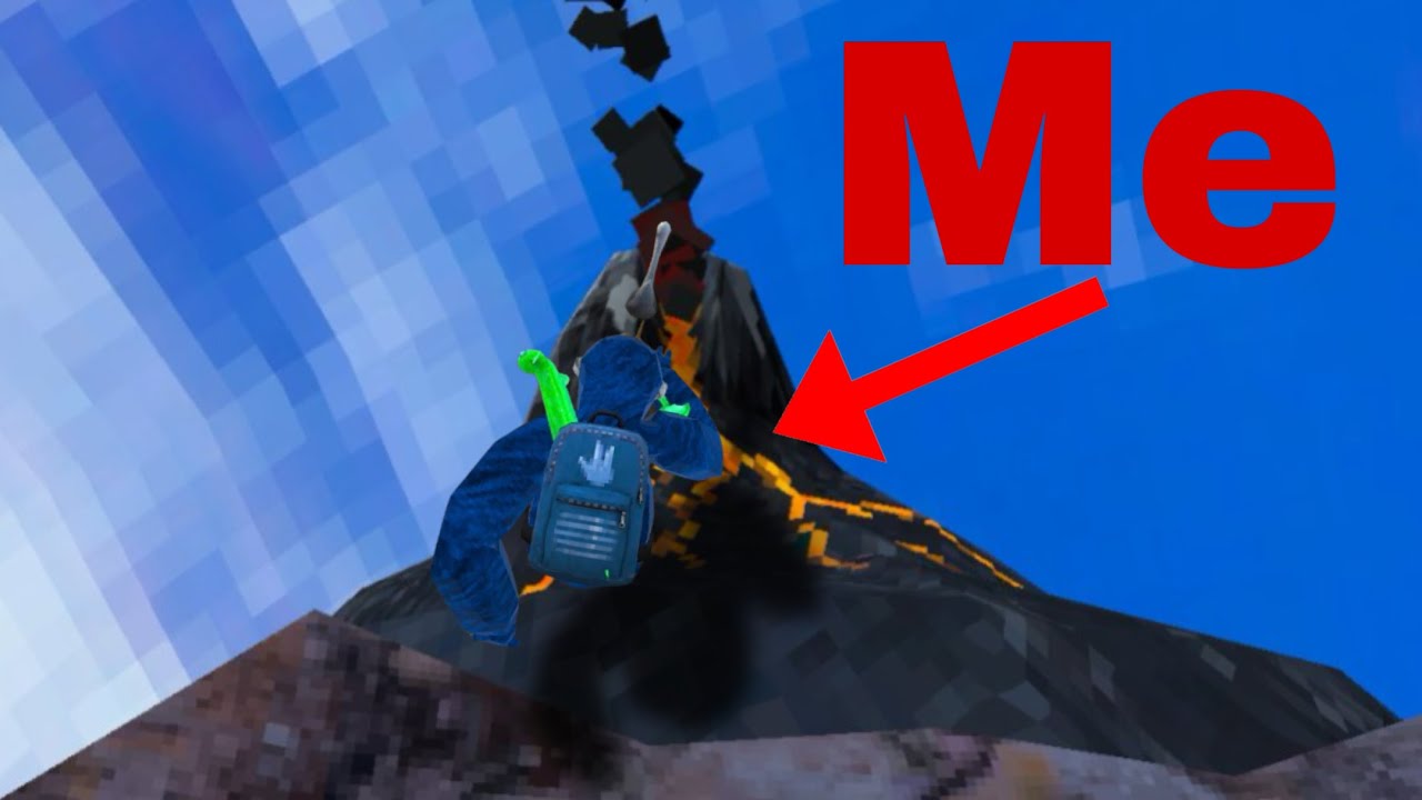 How to Get to the GIANT Volcano in Gorilla Tag! - YouTube